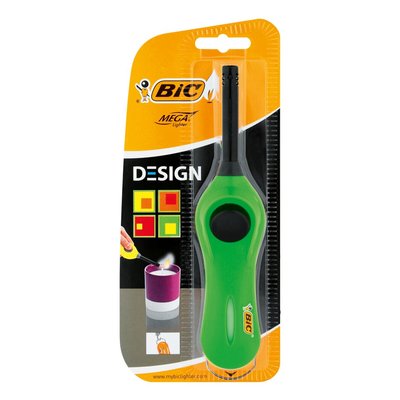 BIC U140 Assorted Design Megalighter Colours | PnP