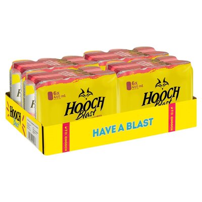 Hooch Blast Strawberry Spritzer Can 24 x 440ml | PnP