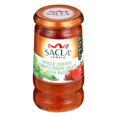 Salca Whole Cherry Tomato & Basil Pasta Sauce 350g | PnP