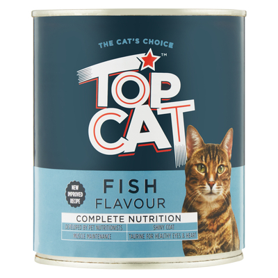 Top Cat Meatloaf Fish Flavour Cat Food 800g | PnP