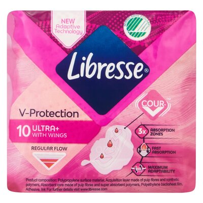 Libresse Ultra Pads Normal Wing 10ea | PnP