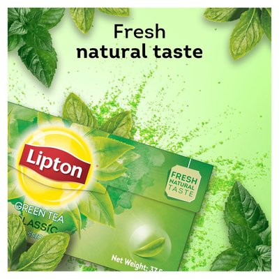 Lipton Clear Green Mint Flavoured Green Tea 25 Pack | PnP