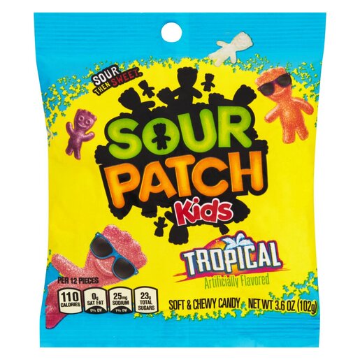 Sour Patch Kids Tropical Candy 102g | PnP