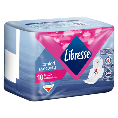 Libresse Normal Cotton Feel Maxi Pads 10 Pack | Smart Price Specials ...