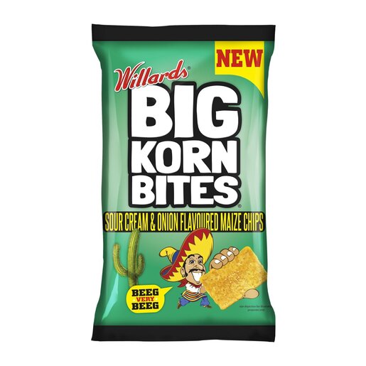 Willards Big Corn Bites Sourcream 50g | PnP