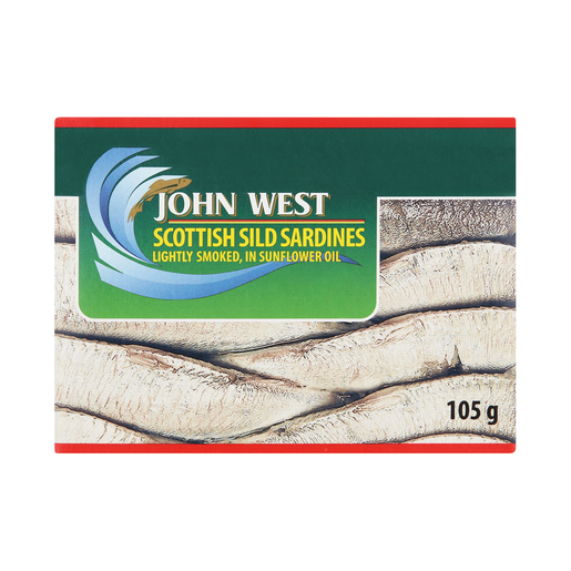 John West Lightly Smoked Sild Sardines i n Vegetable Oil 105g | PnP