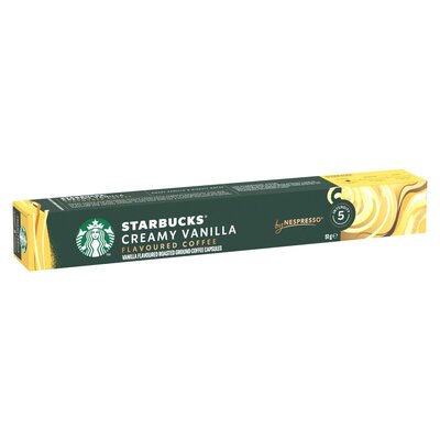 StarbucksÂ® Nespresso Creamy Vanilla Coffee Capsules 12 x 51g | Smart ...
