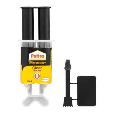 Pattex Power Epoxy Syringe Clear 6ml | PnP