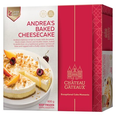 Chateau Gateaux Andreas Baked Cheesecake 800g | PnP