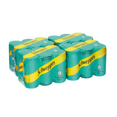 Schweppes Dry Lemon Can 200ml x 24 | PnP