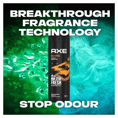 Axe Wild Spice Aerosol Deodorant Body Spray 200ml | Smart Price ...