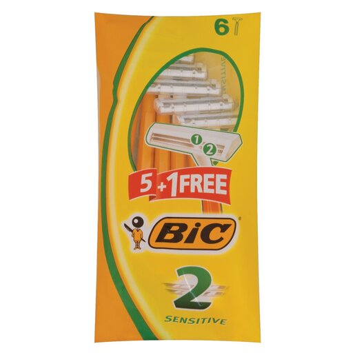 Bic Sensitive Razor 5 + 1 6ea | PnP