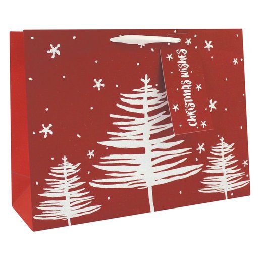 Creative Stat Gift Bag Festive Red Large | PnP