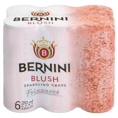 Bernini Blush Cans 6 x 250ml | PnP