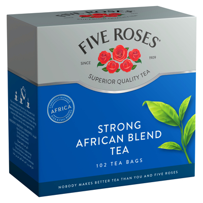 Five Roses Tagless African Blend Tea 100 Pack | PnP