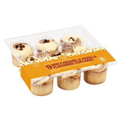 PnP Mini Caramel & Vanilla Cupcakes 9 Pack | PnP