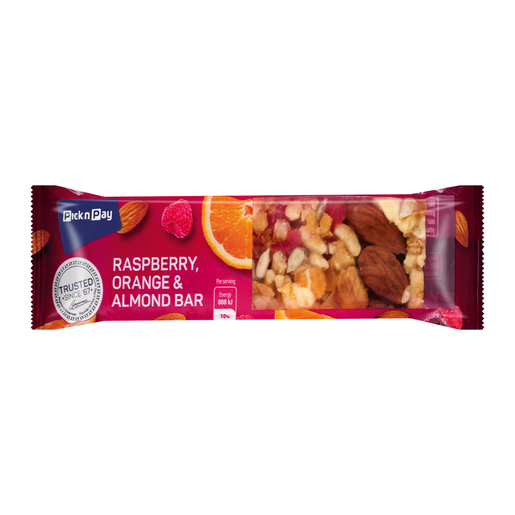 PnP Raspberry Orange & Almond Bar 45g | PnP