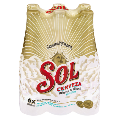Sol Original Mexican NRB 6 x 330ml | PnP