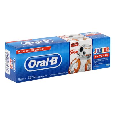 Oral-B Junior 6+ Years Toothpaste 12 x 75ml | PnP