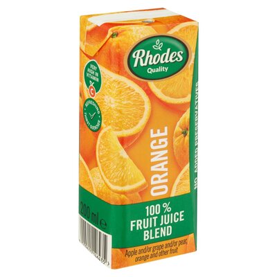 Rhodes 100% Fruit Juice Blend Orange 200ml | PnP