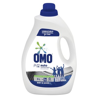 Omo Stain Removal Auto Washing Liquid Detergent 3L | PnP