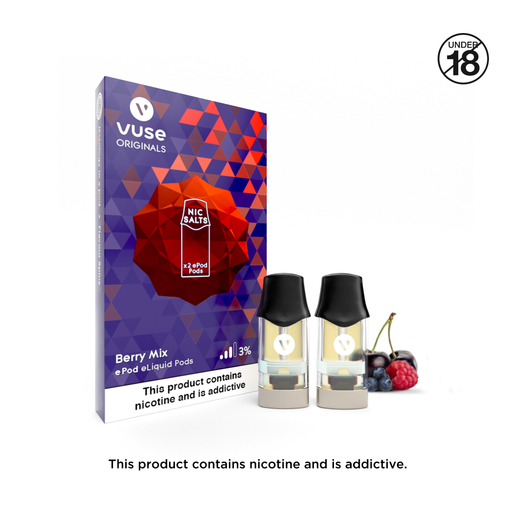 VUSE E-POD BERRY MIX DEVICE ACC 3% 2EA | PnP