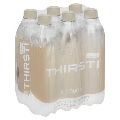 Thirsti Litchi Flavoured Water 500ml x 6 | PnP