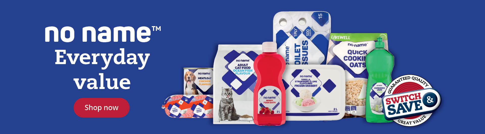 Schedule your no name savings delivery to your door! | PnP