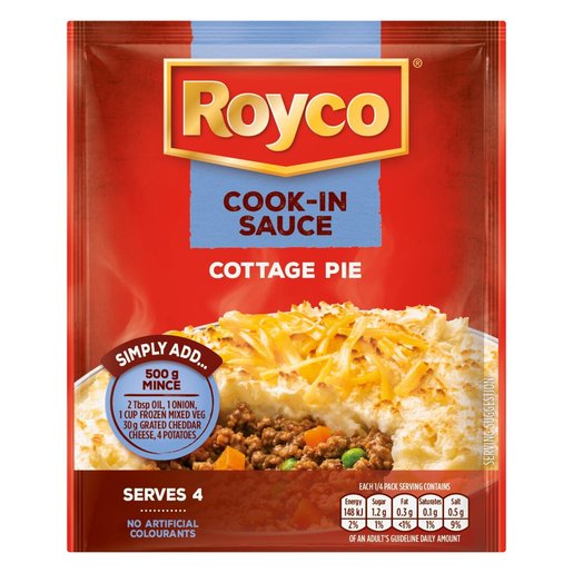 Royco Cook In Sauce Cottage Pie 37g | PnP