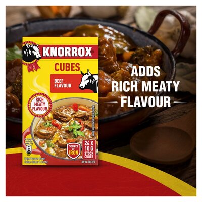 Knorrox Beef Stock Cubes 24 x 10g | PnP