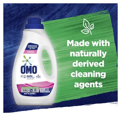 Omo Stain Removal Auto Washing Liquid Detergent with Comfort Freshness ...
