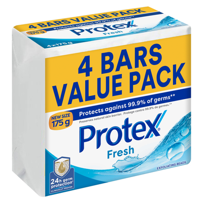 Protex Fresh Bar Soap Value Pack 4 x 175g | PnP
