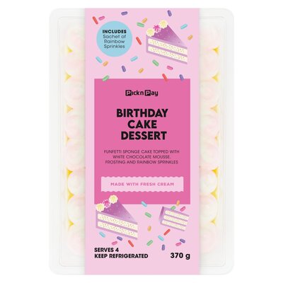 PnP Birthday Cake Dessert 370g | PnP