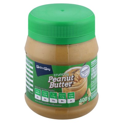 PnP Crunchy Peanut Butter 400g | PnP