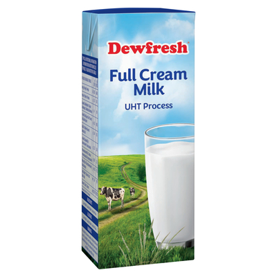 Dewfresh UHT Full Cream Milk 200ml | PnP