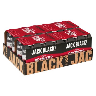 Jack Black Brewers Lager Cans 24 x 440ml | PnP