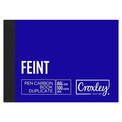 Croxley A4 192 Page Counter Book Quad & Margin | PnP