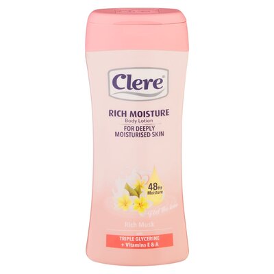 Clere Rich Musk Hand & Body Lotion 400ml | PnP