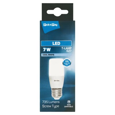 PnP 7w Edison Screw LED Stick T-Lamp 1 Pack | Smart Price Specials ...