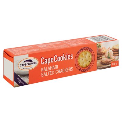 Cape Cookies Kalahari Sea Salt Crackers 200g | PnP