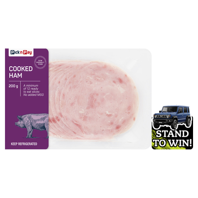PnP Sliced Hickory Ham 125g | PnP