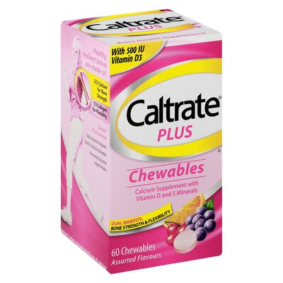 Caltrate Plus Chewables Tablets 60s | PnP