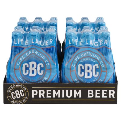 CBC Lite Lager 340ml x 24 | PnP
