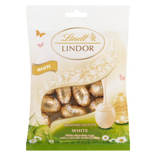 Lindt Lindor White Mini Eggs 80g | PnP