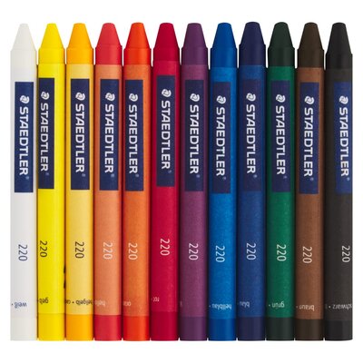 Staedtler Wax Crayons 12 Pack | PnP
