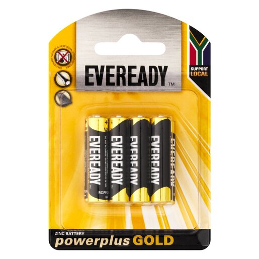 Eveready Power Plus Gold AAA 8 Pack | PnP