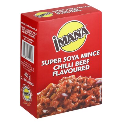 Imana Chilli Beef Super Soya Mince 400g | PnP