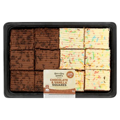 PnP Chocolate & Vanilla Square Cake 12 Pack | PnP
