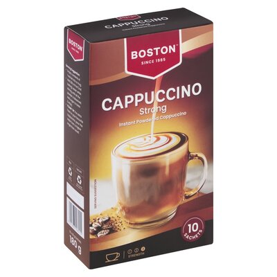 Boston Strong Cappuccino Sticks 10 Pack | PnP