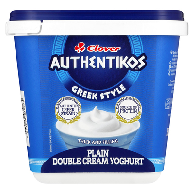 Clover Authentikos Plain Double Cream 750g | PnP